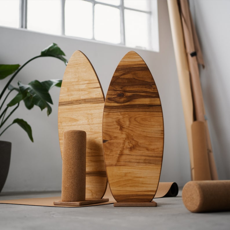 Handmade Kids Balance Boards | Includes Cork Roll & Stand | Perfect ...