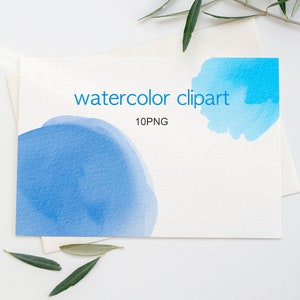 Blue, Watercolor Circles Clipart Png, Watercolor Logo, Round Logo ...
