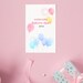 Watercolor Pastel Balloons Clipart, Hand Painted, Birthday Clipart ...