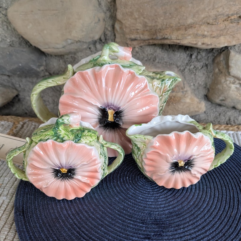 Fitz and Floral Tea Set - Etsy