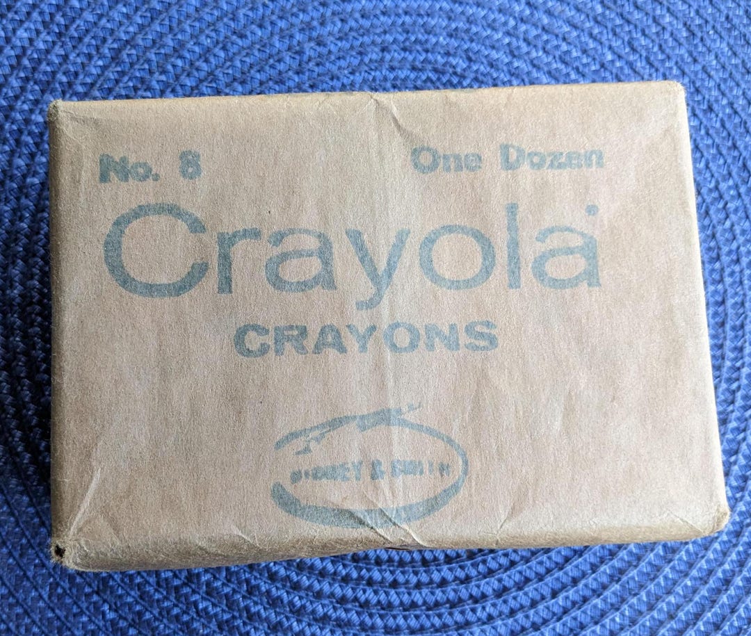 Vintage CRAYOLA Crayons - 8 Count Each Box Binney & Smith - in Original ...