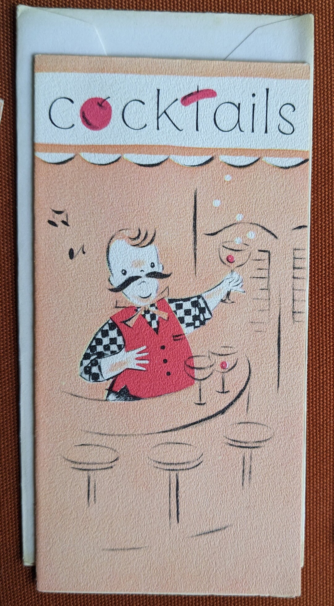 RARE Vintage Cocktail Party Invitations 1950's 11 With Envolopes New ...