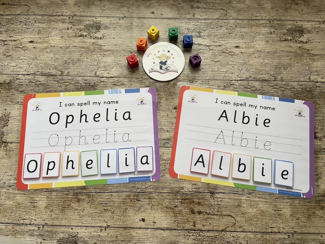 First Name Velcro Activity Mat | Preschool | Early Years | Home ...