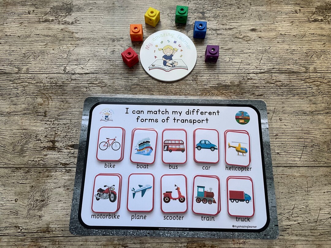 Transport Velcro Activity Mat - Etsy