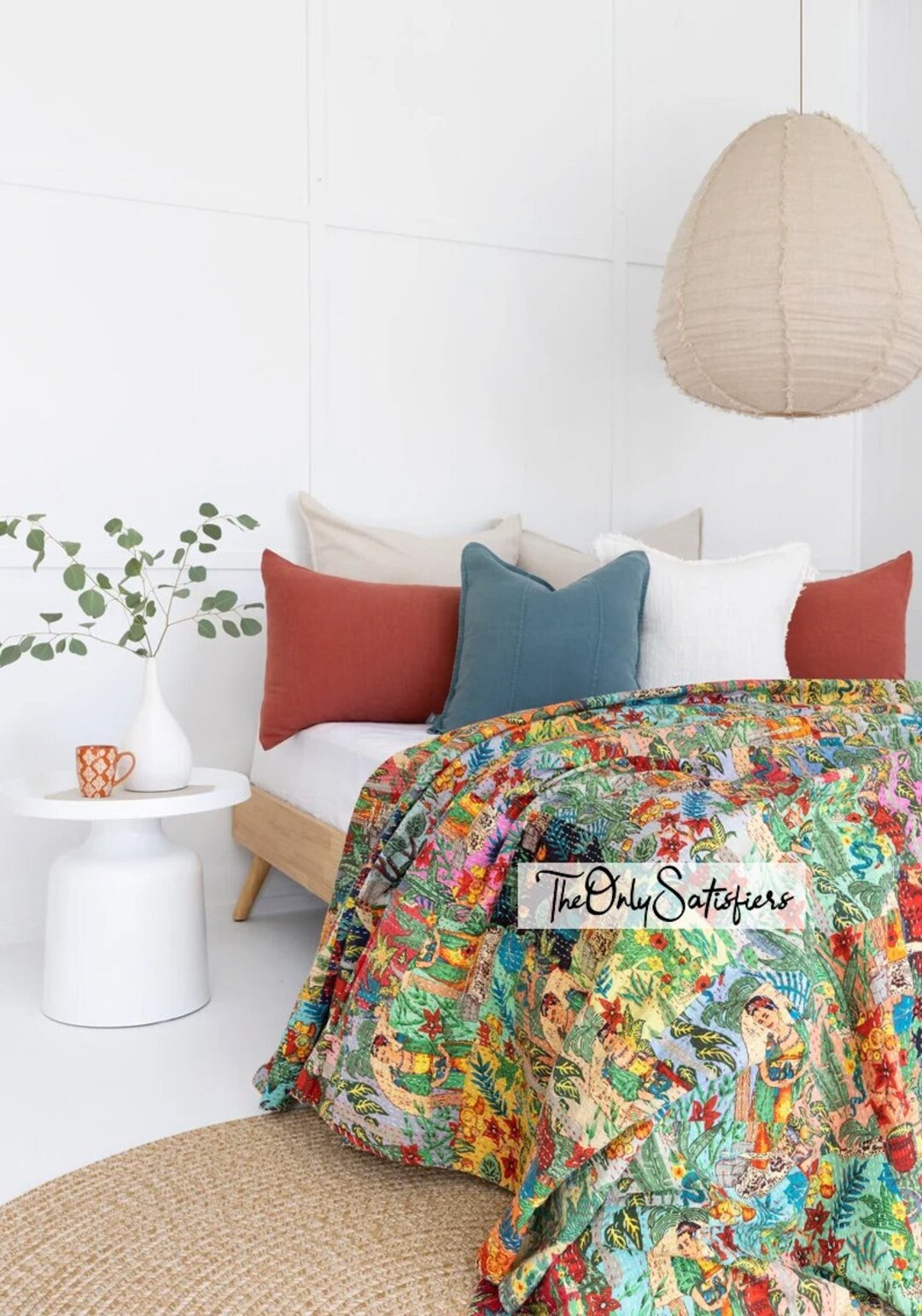 Patchwork Cotton Summer Quilt Comforter Throw Blanket - Etsy