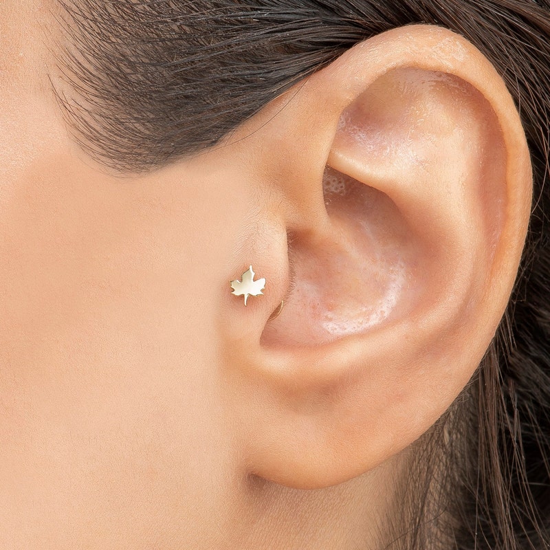Flat Back Earring - Etsy