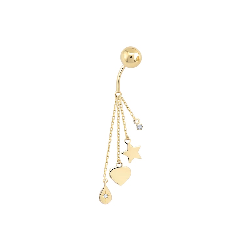 Minimal Belly Ring - Etsy
