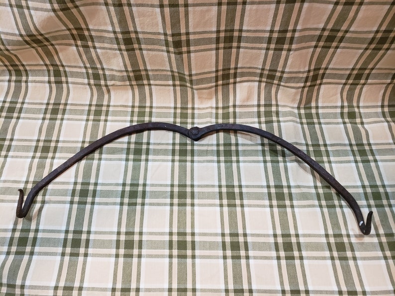 Antique Hand Forged Wishbone Hearth Pot, Kettle, Cauldron Hanger ...