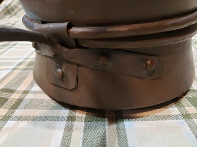 Antique Hand Hammered Copper Bead Warmer Boiler - Etsy