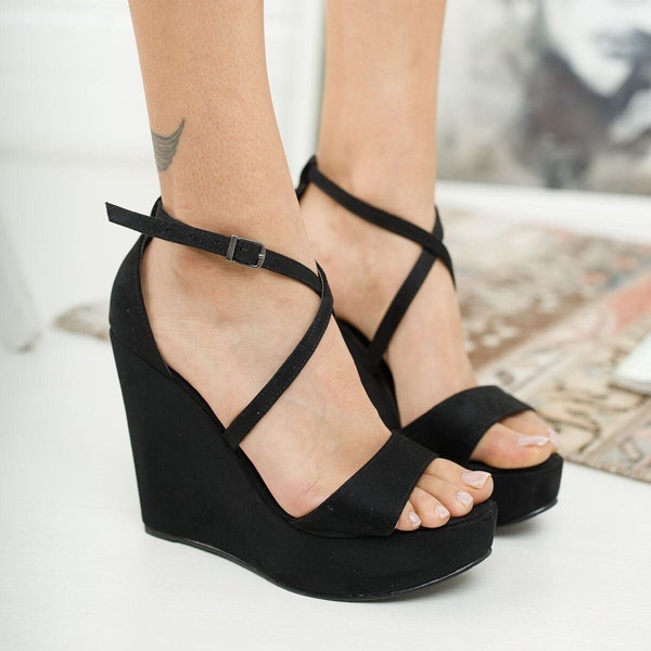 Wedge Heels - Etsy