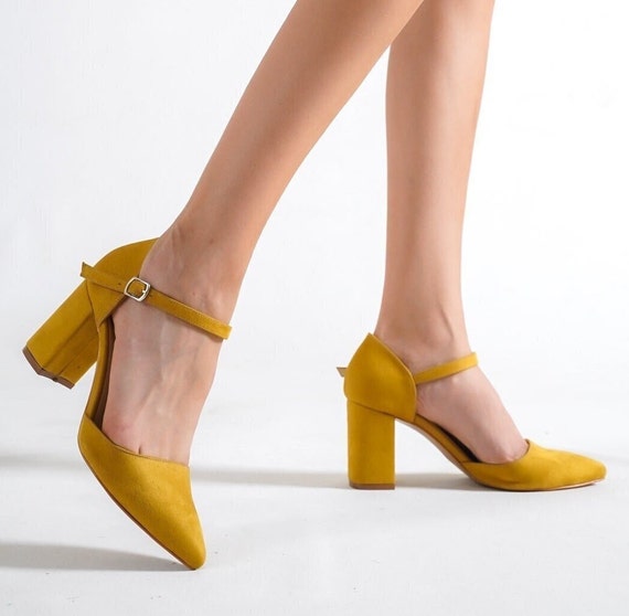Mustard peep toe heels 2025 Mustard peep toe heels 2025