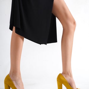 MUSTARD BRIDAL HEELS Yellow Bridal Heels Mustard Block - Etsy