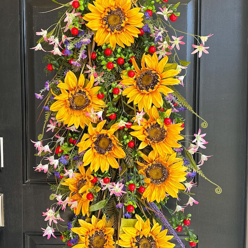 Sunflower Swag - Etsy