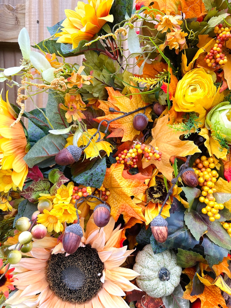 Extra Large 45~60 Inches Colorful Wreath for All Seasons - Etsy