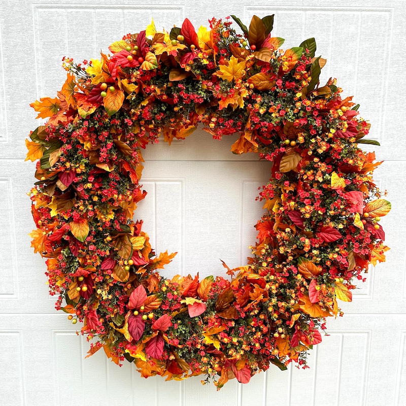 Extra Large Fall Wreath - Etsy