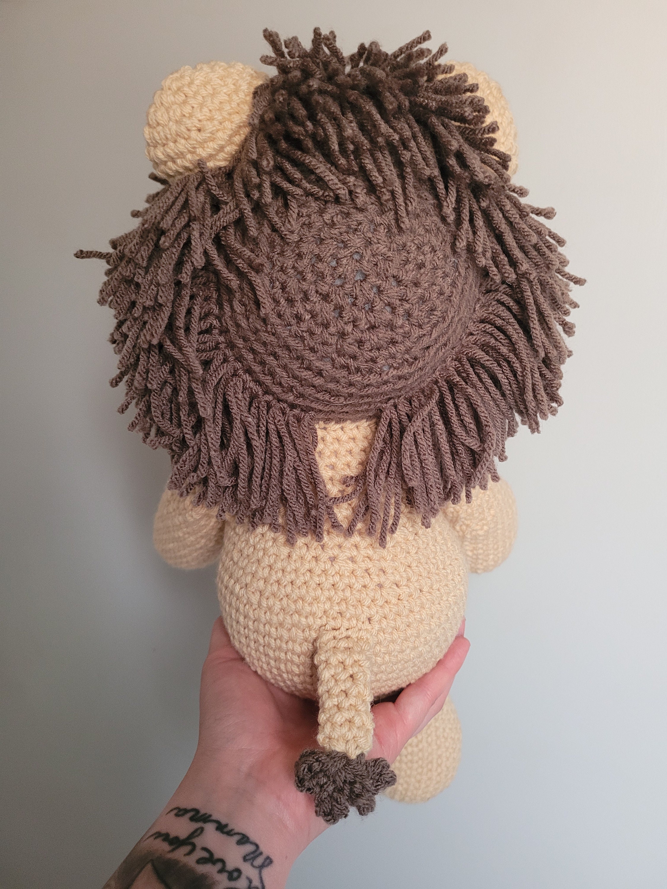 Stuffed Lion Lion Stuffie Lion Amigurumi Plush Lion Lion - Etsy