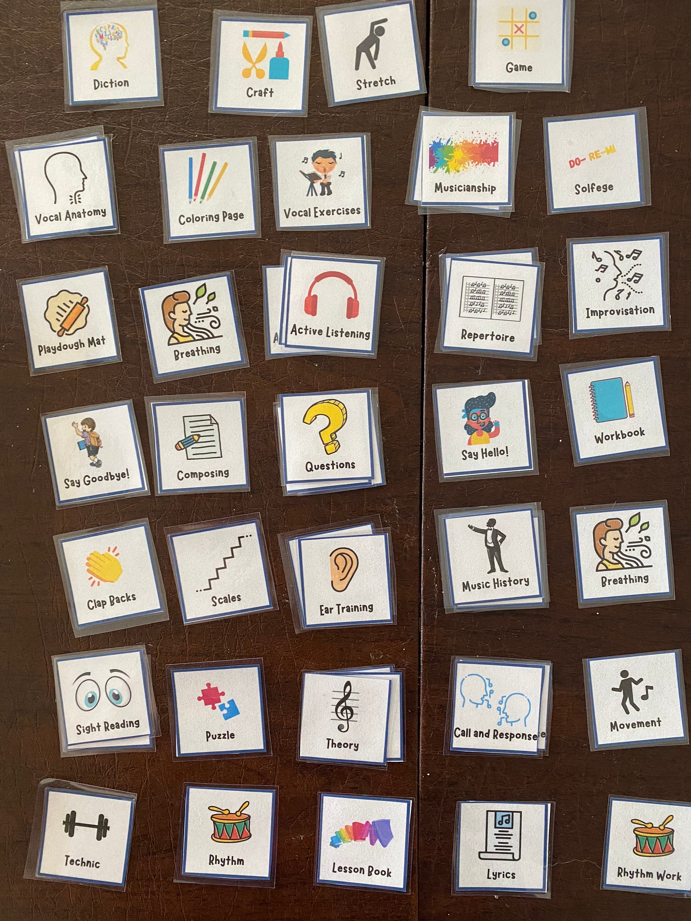 PRINTABLE Music Lesson and Practice Routine Charts - Etsy