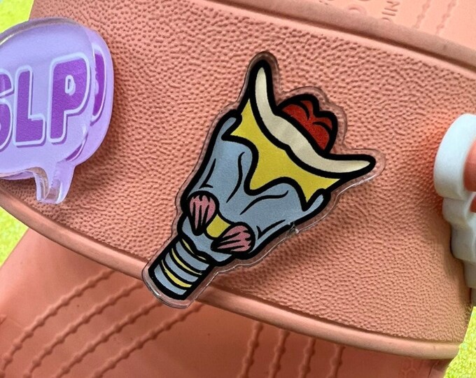 Larynx Jibbitz, Larynx Shoe Carm, SLP Merch, Speech Language Pathology ...