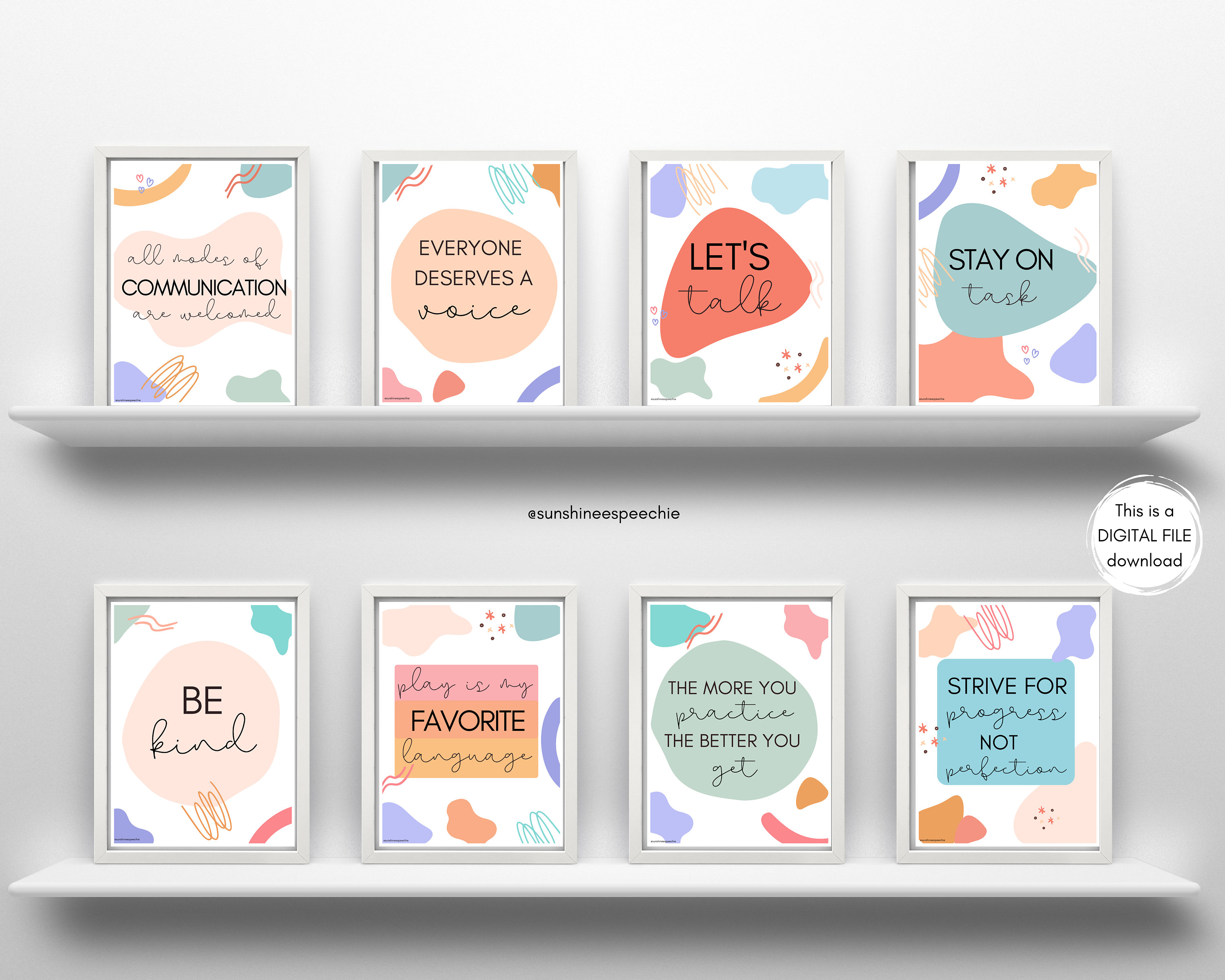 42 Speech & Language Therapy Room Decor Posters - Etsy