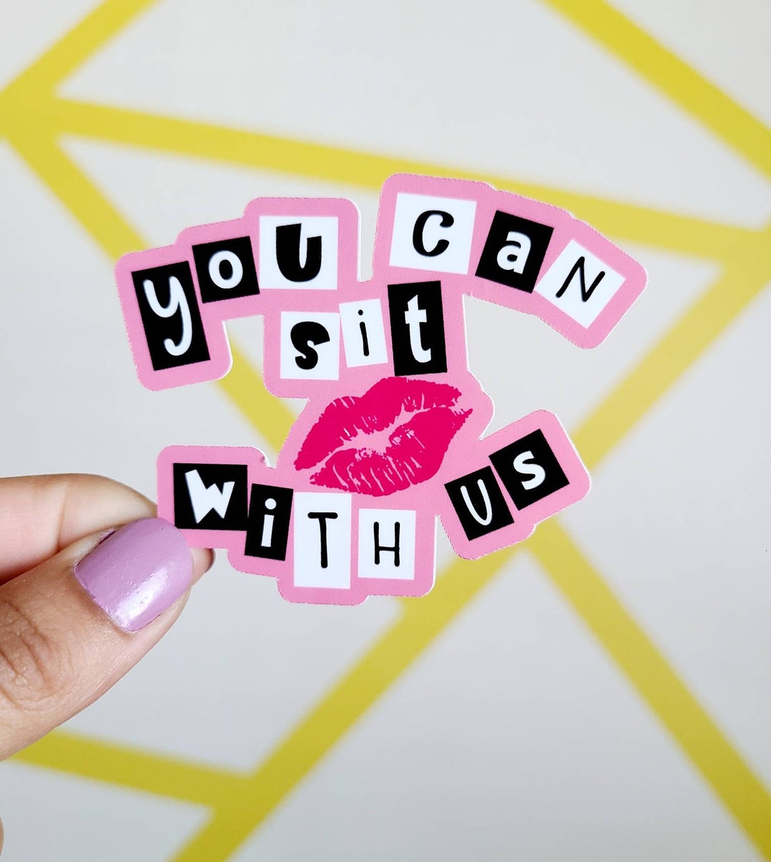 You CAN Sit With Us Funny Sticker Cute Sticker Speech Therapy SLP ...