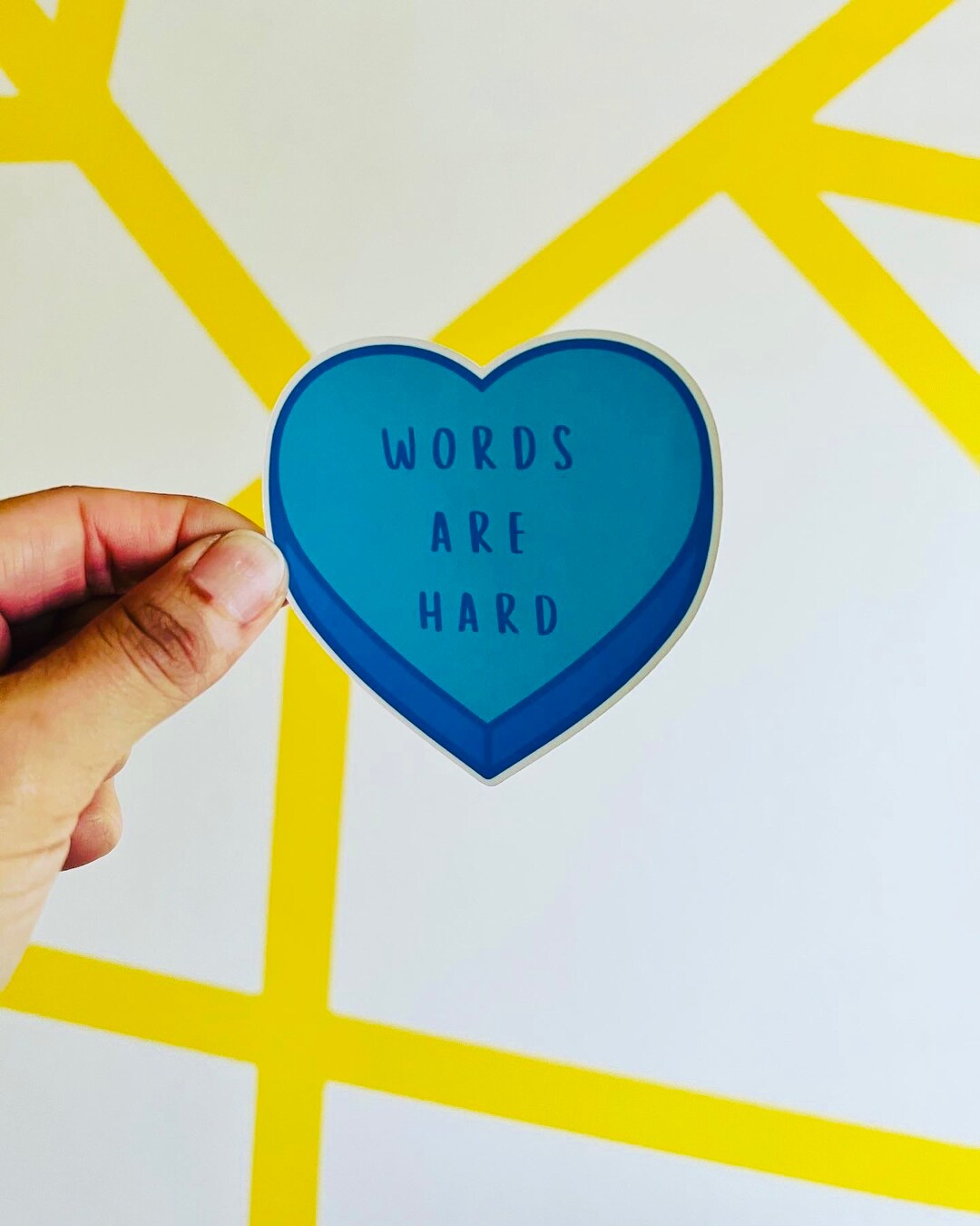 Speech Candy Hearts Sticker Cute Sticker Speech Therapy SLP Speech ...
