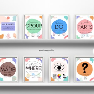 42 Speech & Language Therapy Room Decor Posters - Etsy