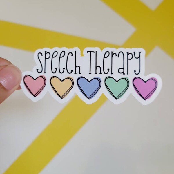 Speech Therapy Stickers - Etsy
