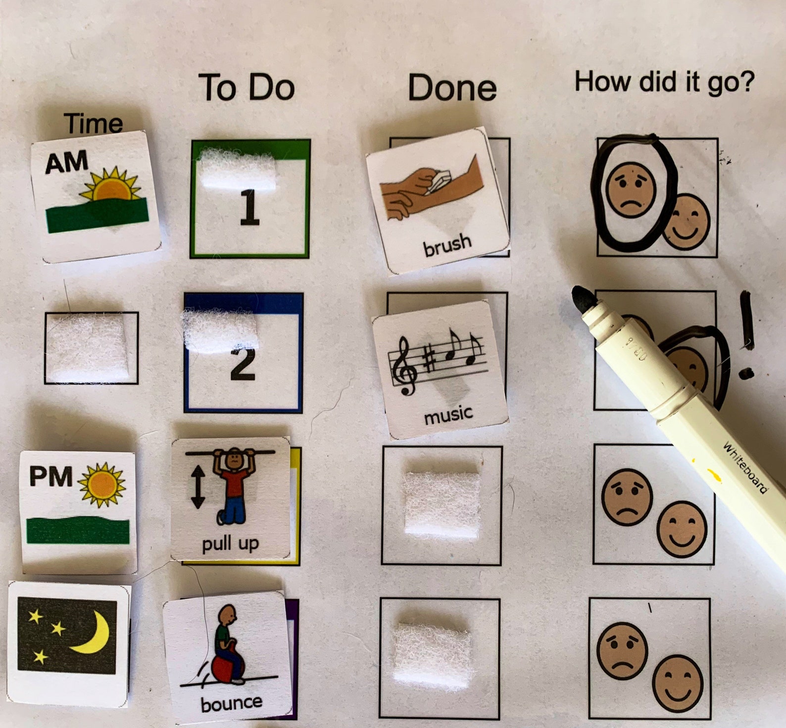 Sensory diet choices/menu | Etsy