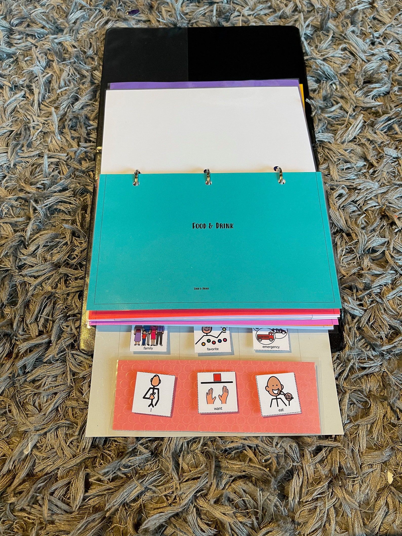 Communication pecs book | Etsy