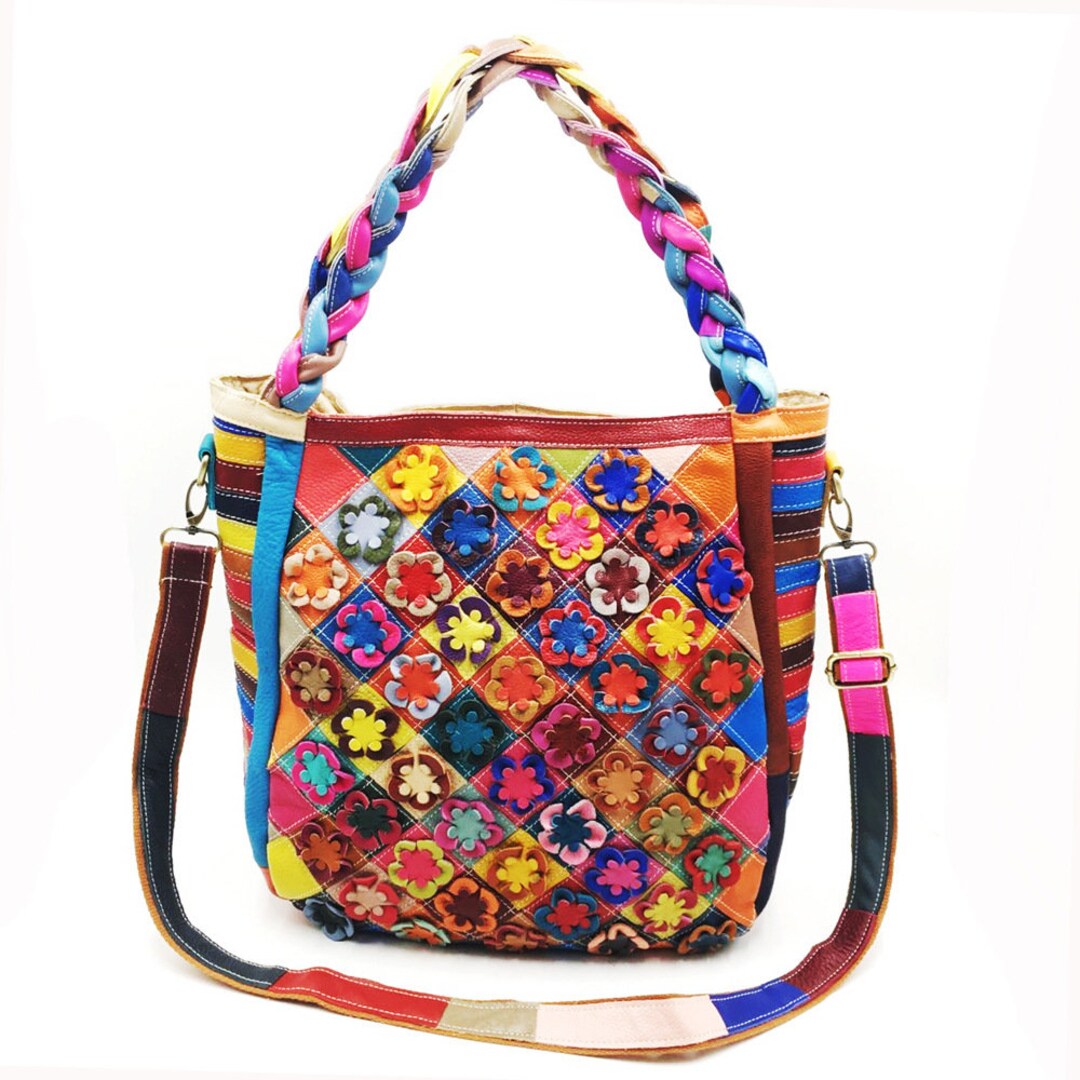 Women's Braided Wrist Bag in Genuine Leather - Etsy