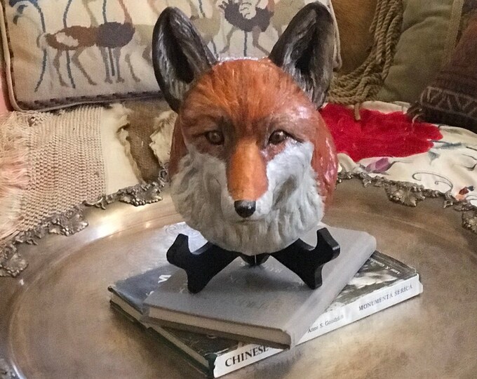 Life Size Fox Head Sculpture - Etsy