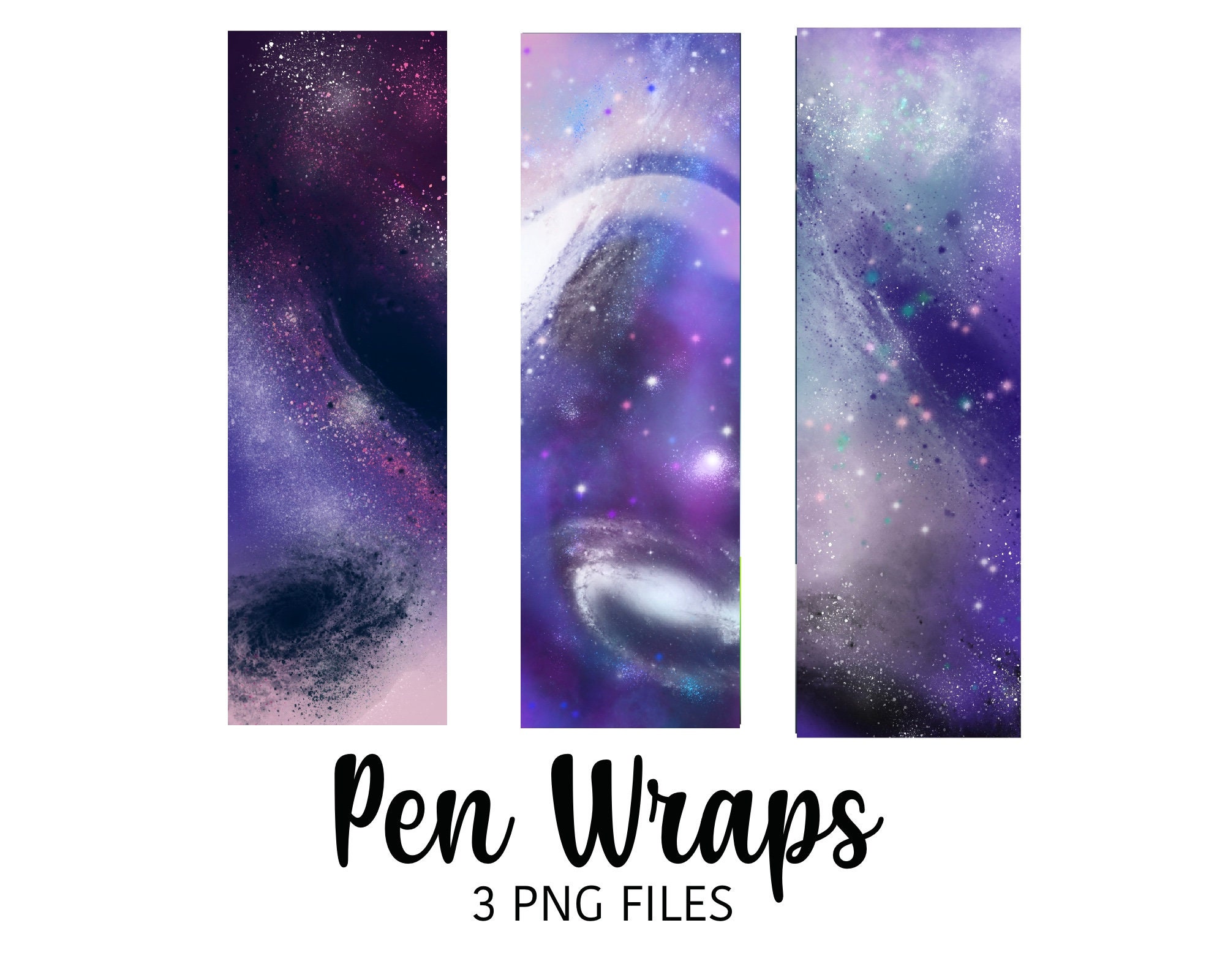Pen Wraps PNG Files,space,galaxy,png for Waterslide - Etsy