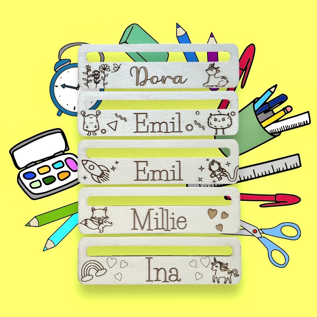 Reading Aid Personalized Reading Aid for Children Made of Wood Gift for ...