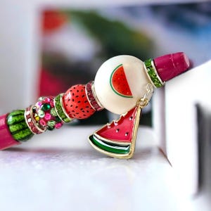 Watermelon Beaded Pen - Etsy