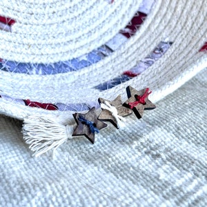 Red White Blue Rope Bowl Americana Decor July 4th Basket - Etsy