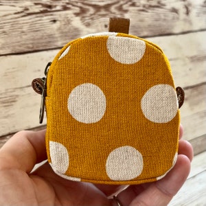 Mini Backpack Coin Purse Zippered Keychain Pouch Little - Etsy