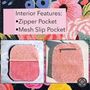 Pink Floral Convertible Backpack Purse, Canvas and Leather Crossbody ...