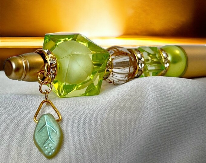 Green Gift Pen malachite Design Handcrafted Polished Stone Rollerball ...