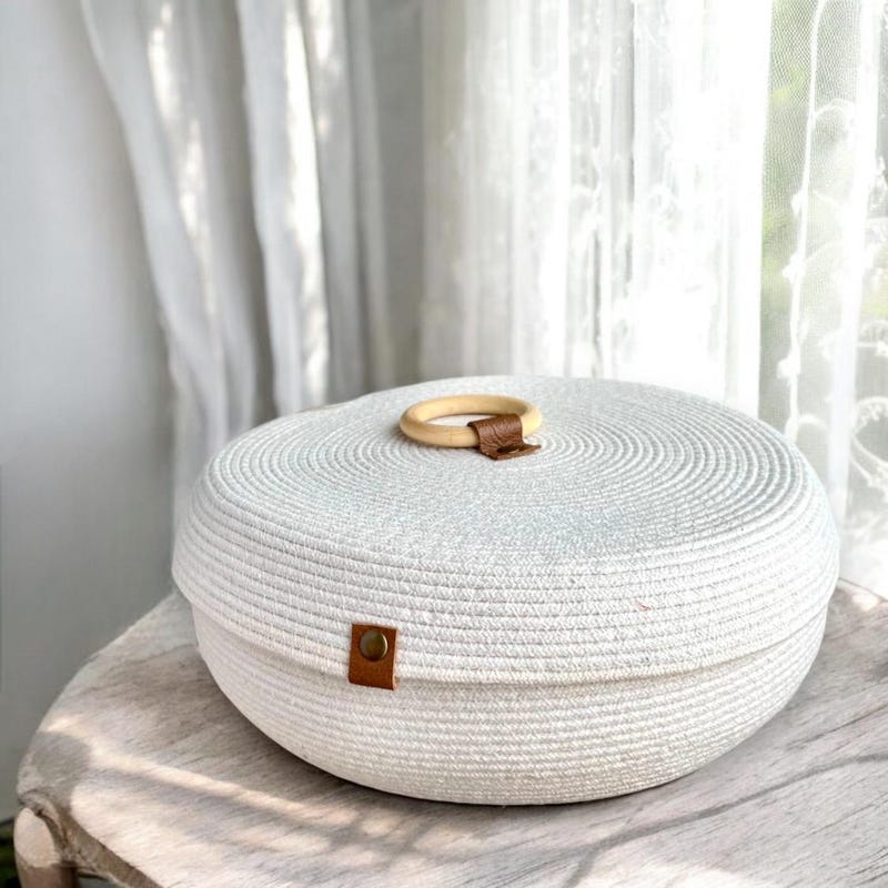 Knitting Basket - Etsy