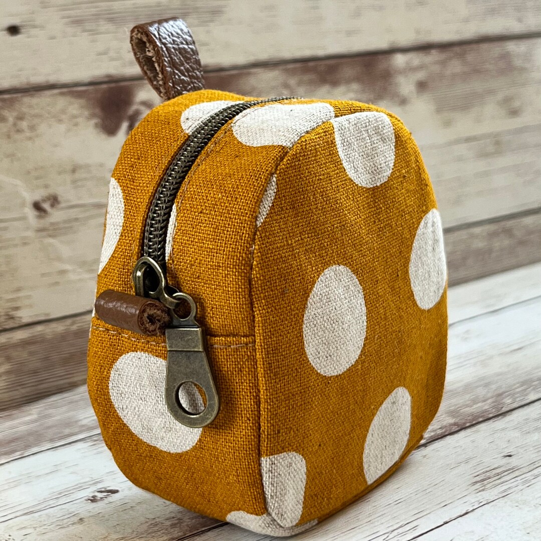 Mini Backpack Coin Purse Zippered Keychain Pouch Little - Etsy