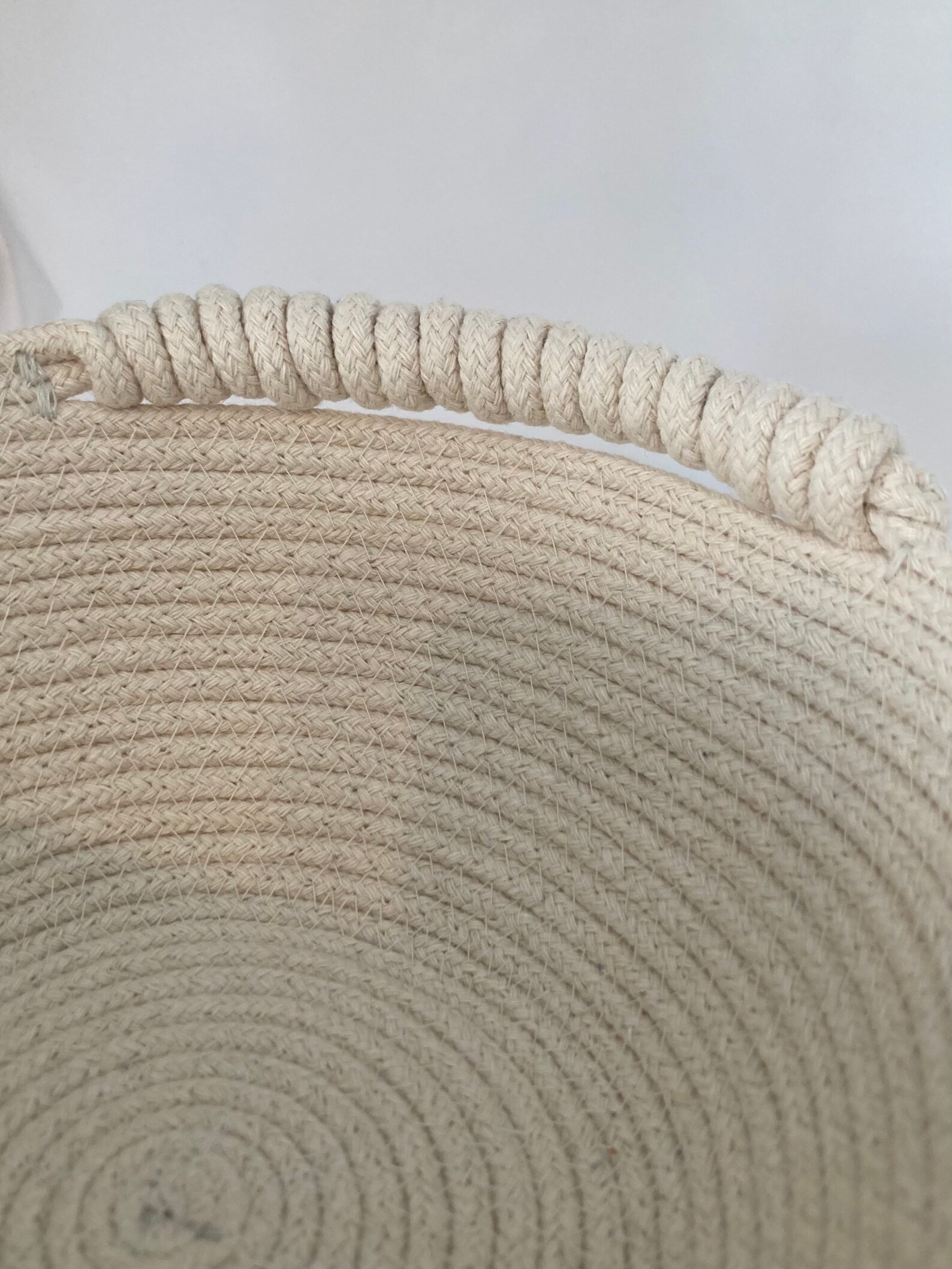 Small Rope Basket Catch All Key Basket Change Bowl - Etsy