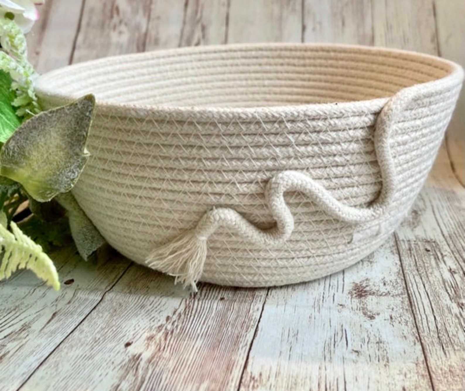 Small Rope Bowl Modern Farmhouse Decor Key Bowl Modern Art - Etsy
