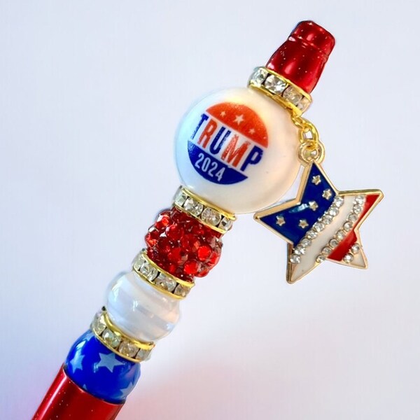 Trump Bead Pen - Etsy