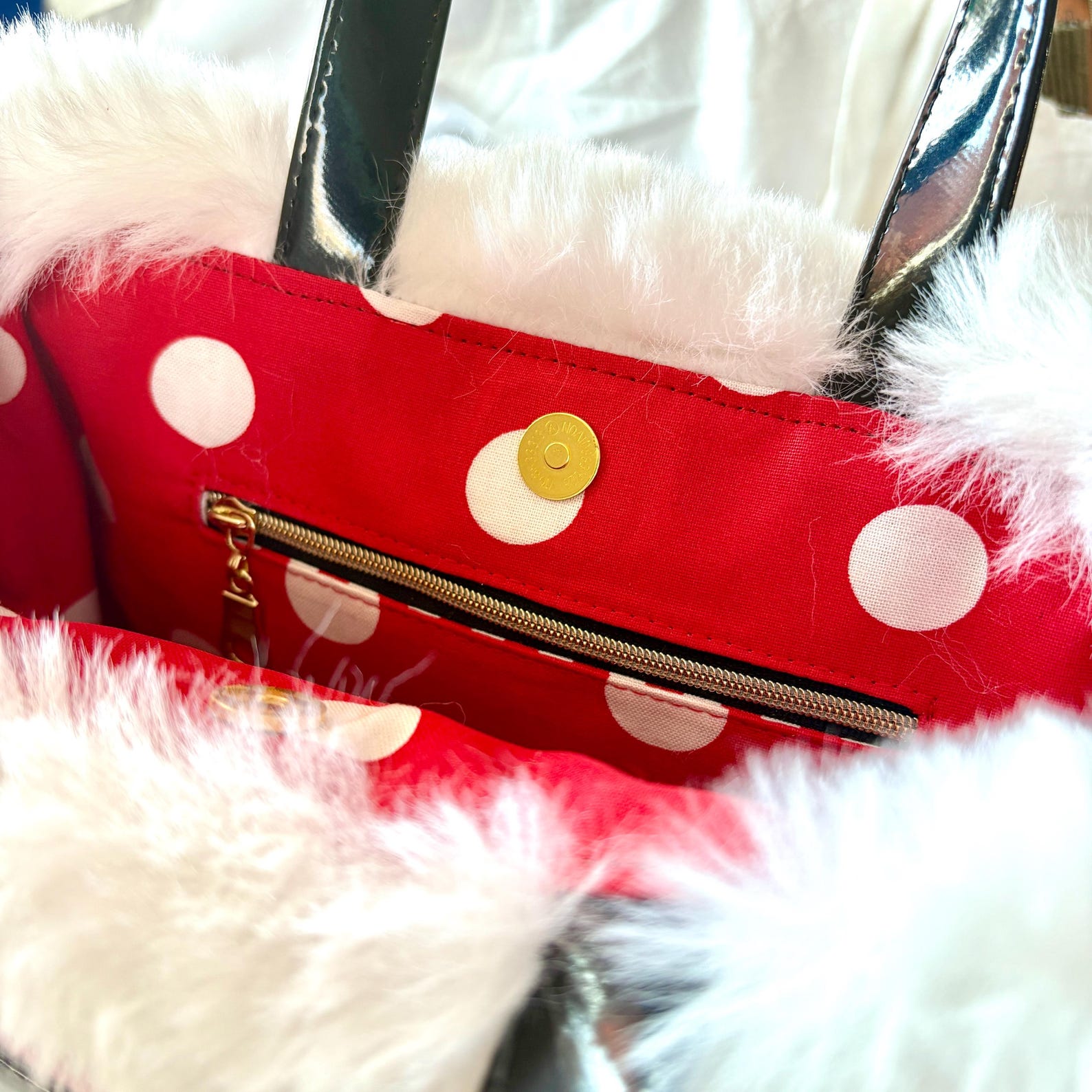 Christmas Purse, Santa Handbag, Festive Holiday Small Tote - Etsy