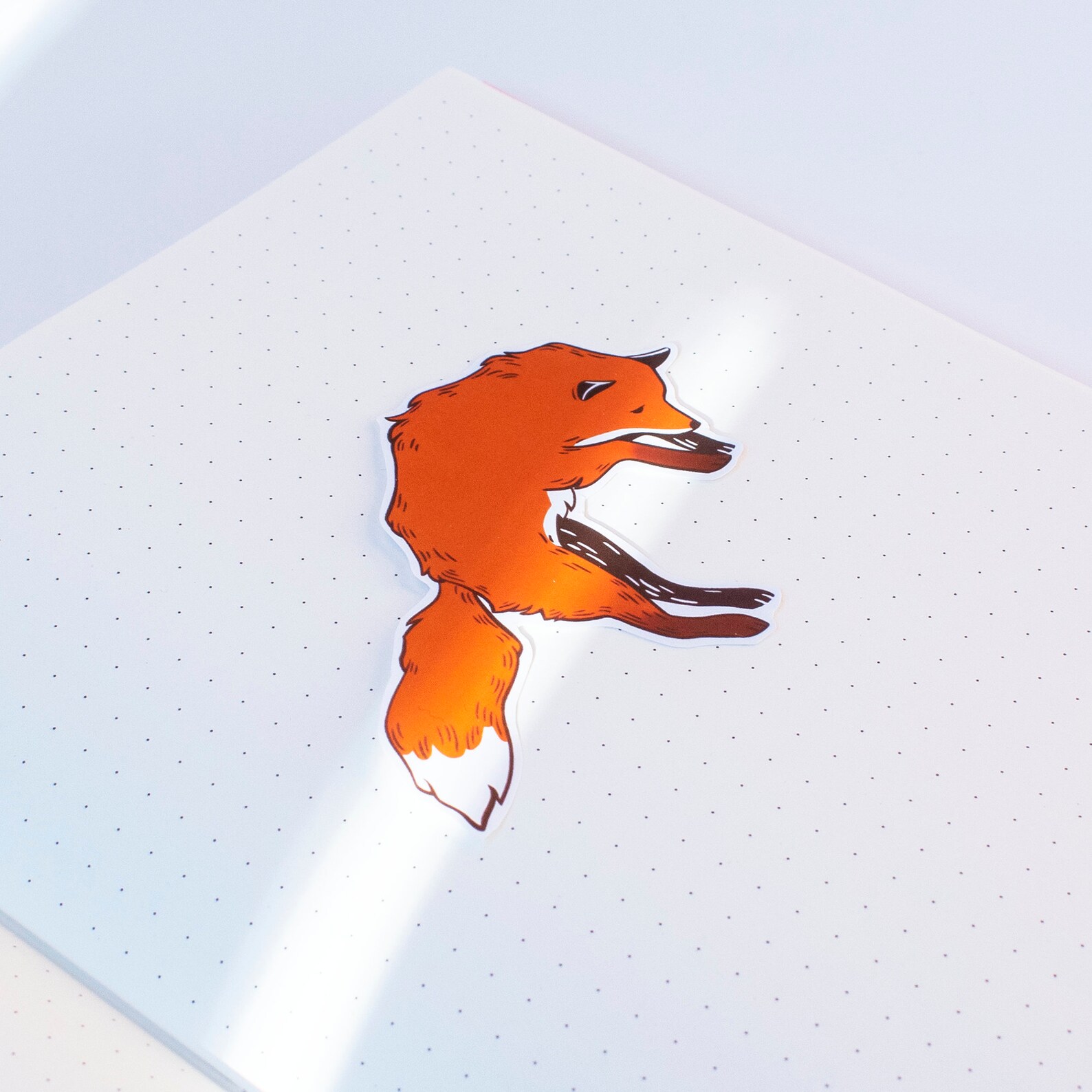 Jumping Fox Sticker / Jumping Red Fox / Cute Fox Decal / Fox - Etsy