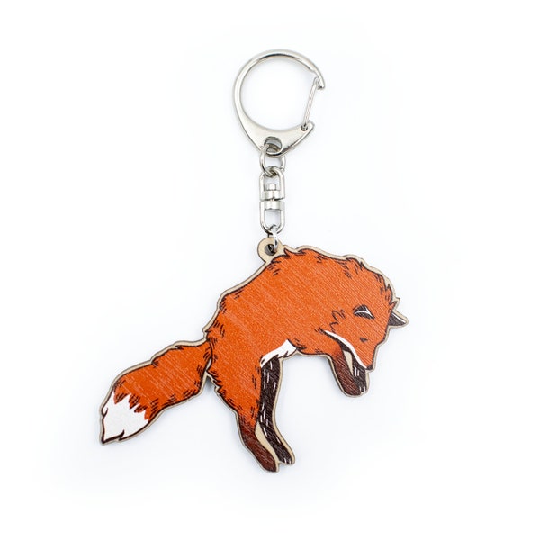 Wooden Fox - Etsy