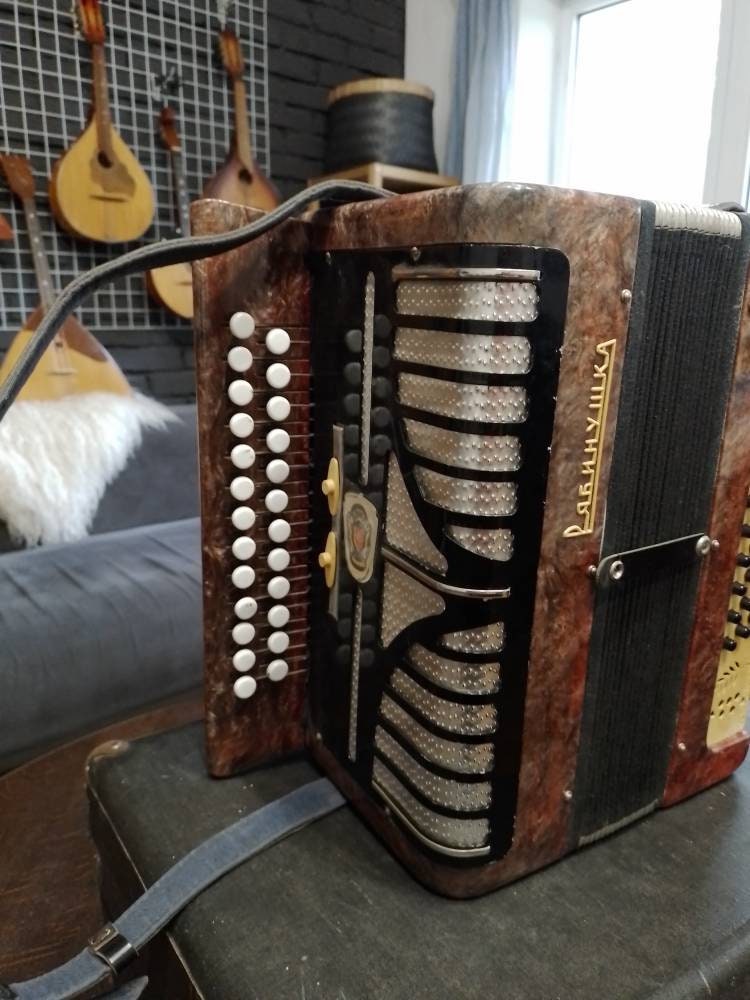 Accordion Garmon Garmoshka Harmon Harmoshka Tula - Etsy