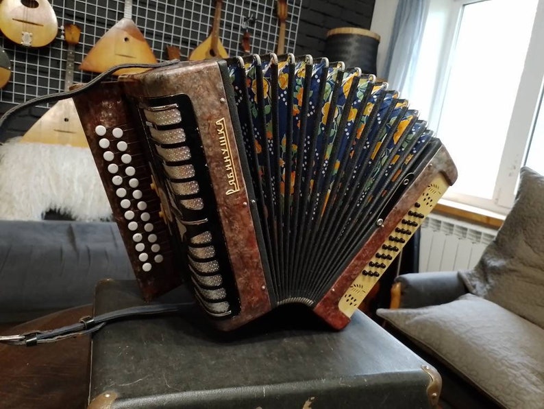 Accordion Garmon Garmoshka Harmon Harmoshka Tula - Etsy