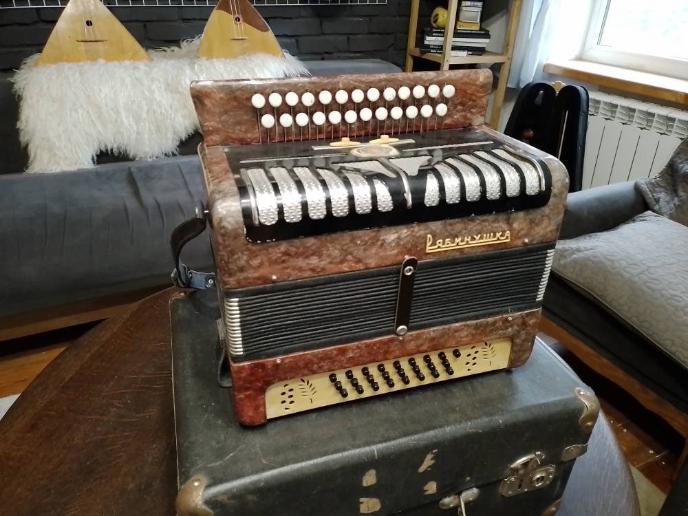 Accordion Garmon Garmoshka Harmon Harmoshka Tula - Etsy