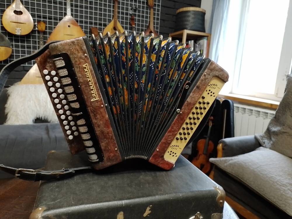 Accordion Garmon Garmoshka Harmon Harmoshka Tula - Etsy